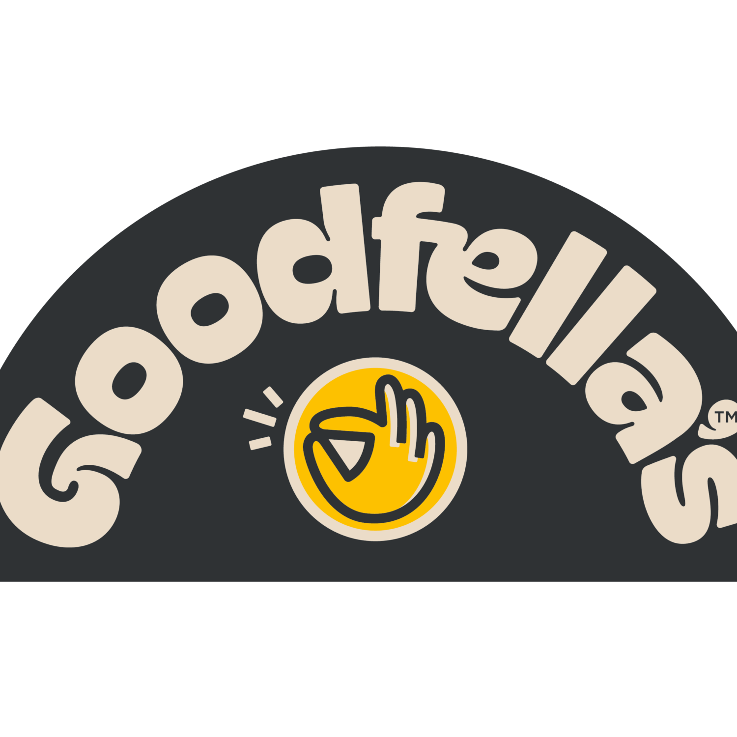 Goodfellas logo Arch_Curved with Icon - Nomad Foods
